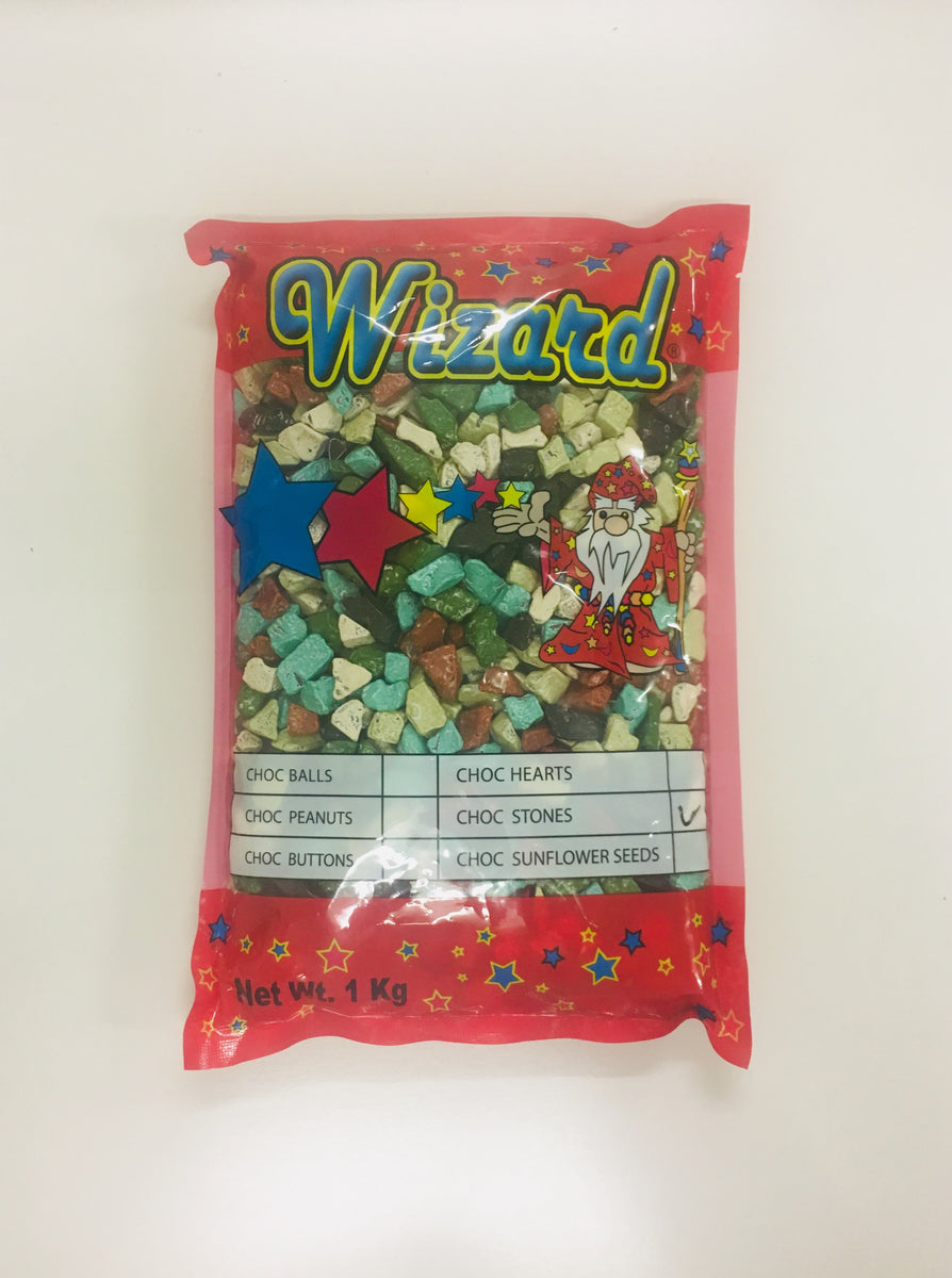 Wizard Choc Rocks 1kg – GC Nuts & Confectionery Shepparton